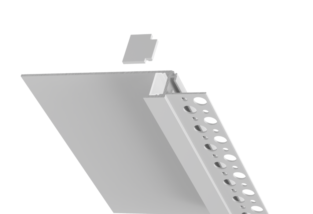 Plaster-In Shadow Gap LED Profile - Instyle LED Lighting