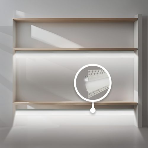 Plaster-In Wall Wash LED Profile - Instyle LED Lighting