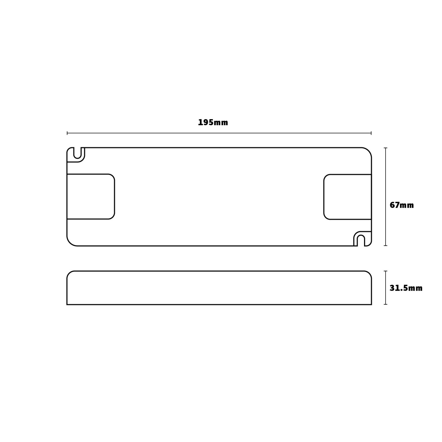200W Constant Voltage LED Driver, 12v/24v, IP20 - Instyle LED