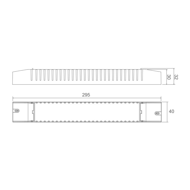 75W TRIAC Mains Dimmable LED Driver, 12v/24v, IP20 - Instyle LED