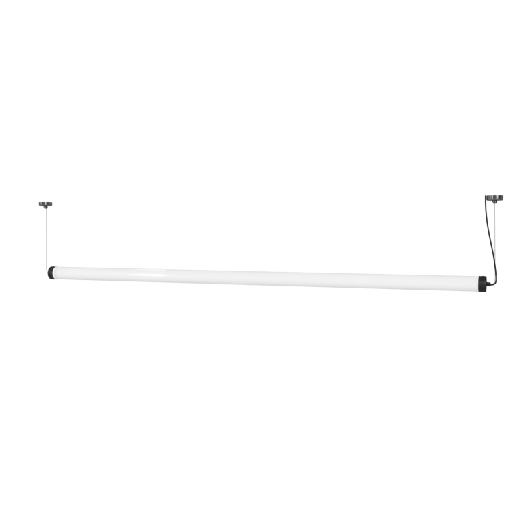 Horizontal Suspended 360° LED Tube Light | Commercial Linear Lighting