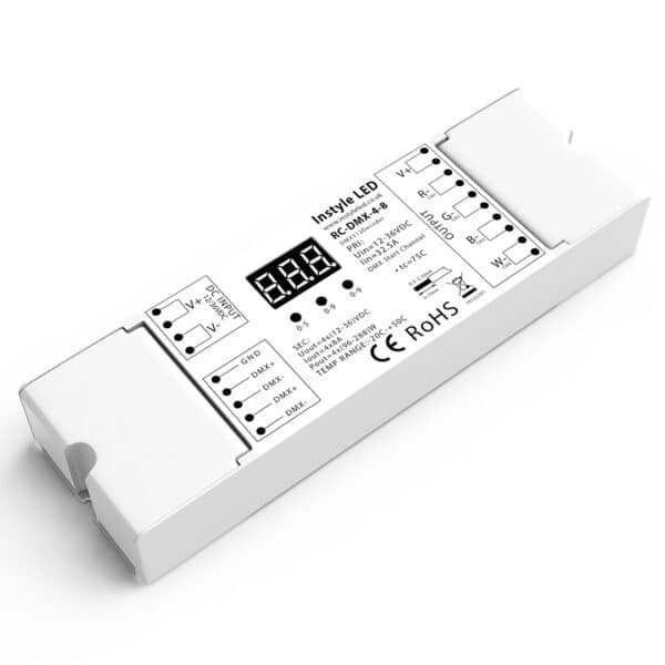 DMX Receivers - industry-standard lighting control for LEDs