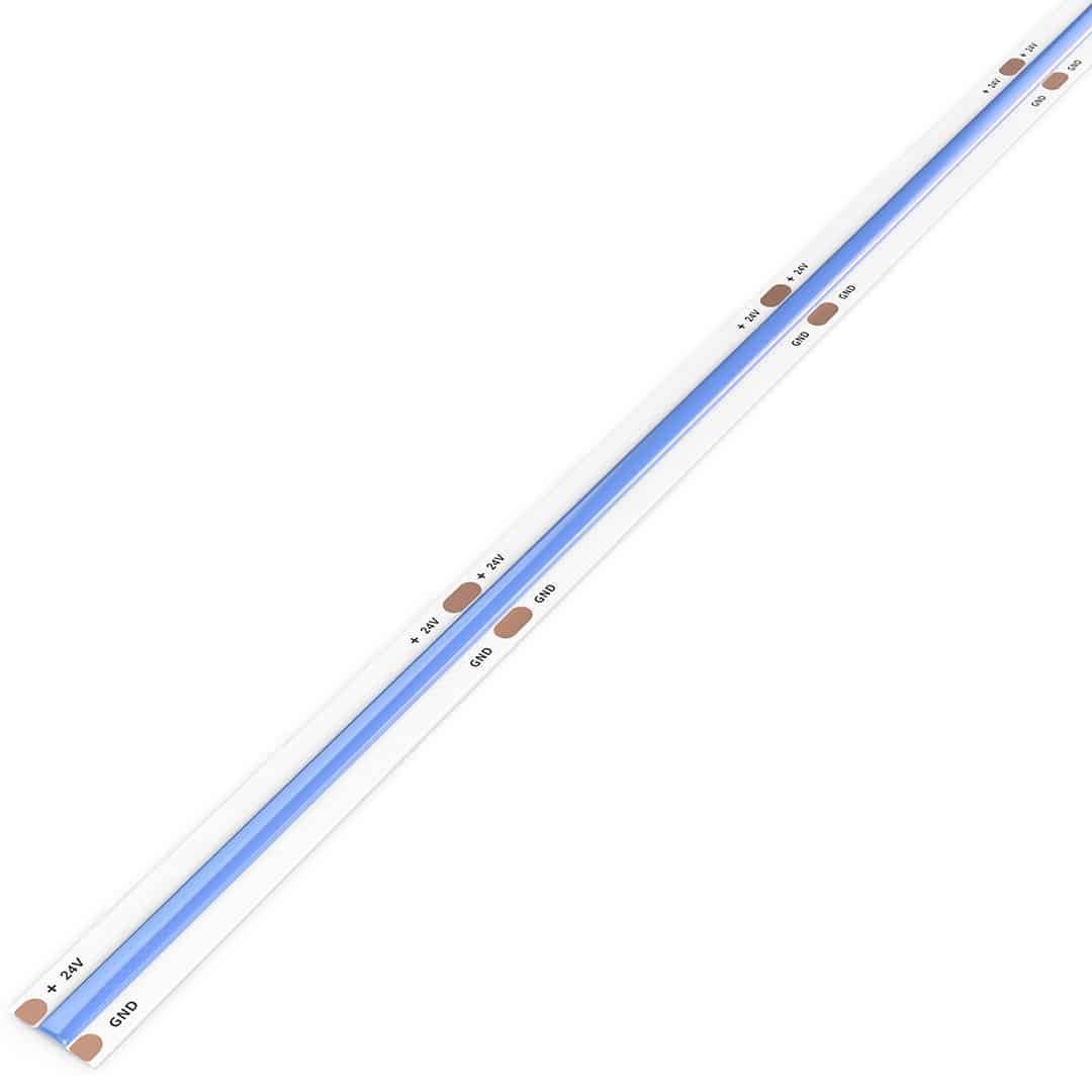 5-Watt No Dot White LED Strip Lights - using Chip-On-Board (COB) technology