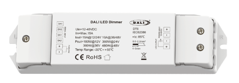DALI LED Receivers - for dimming and colour control